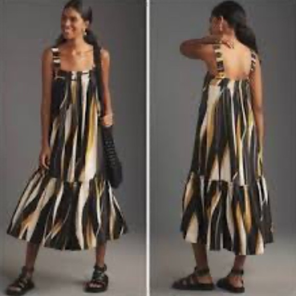 Anthropologie | Dresses | Nwt By Anthropologie Squareneck Waistless ...